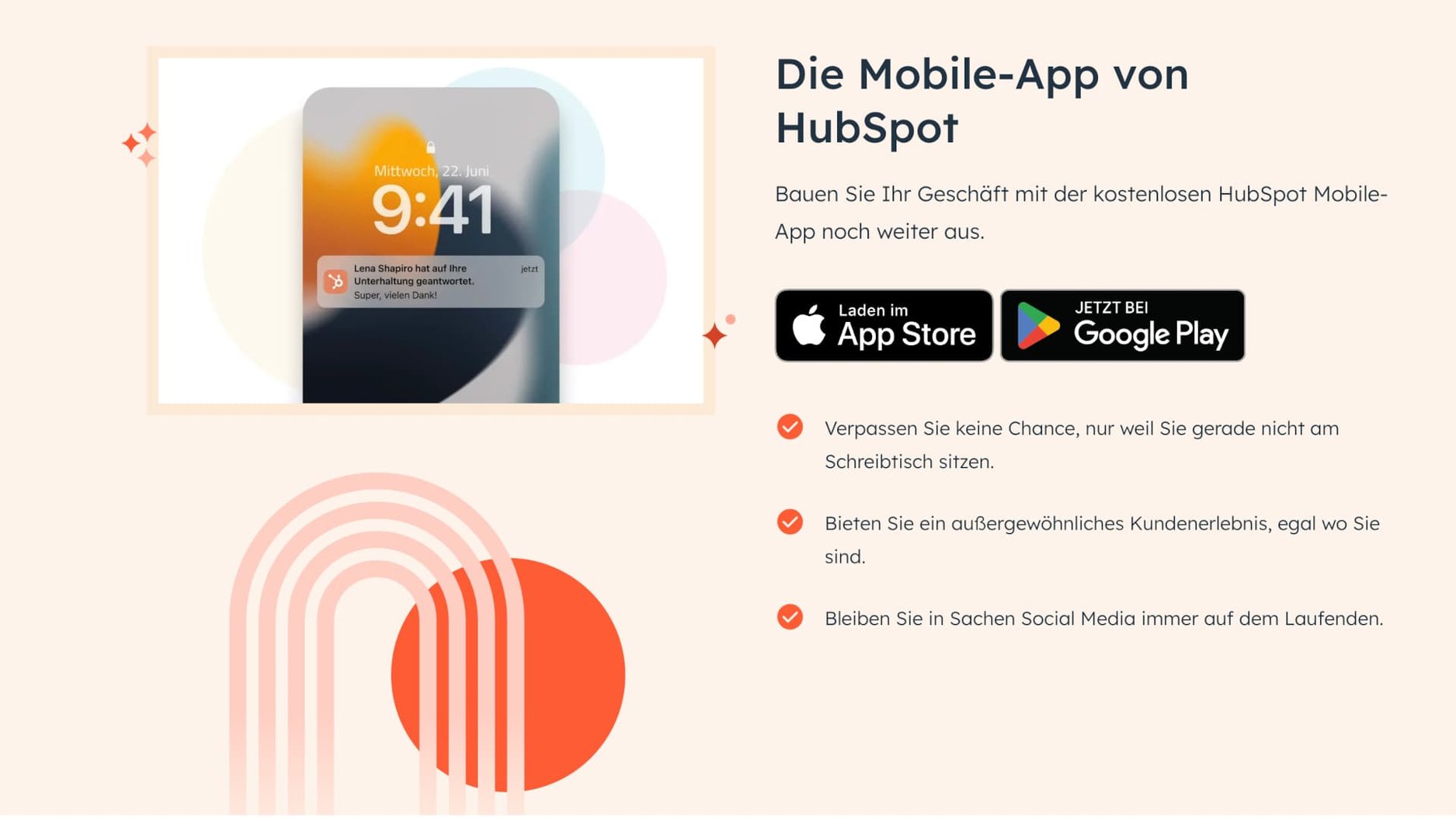 Die HubSpot App: Funktionen und Vorteile für mobiles Arbeiten mit CRM
